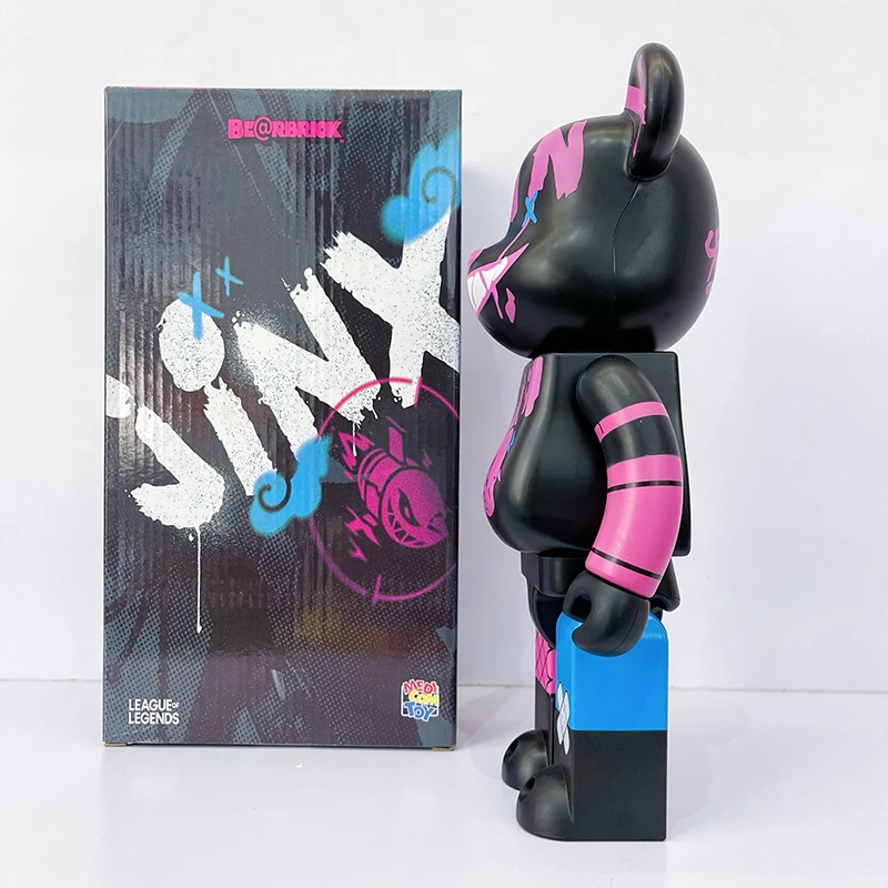 Jinx Bearbrick 400% Living Room Decorations Doodle Pop Art Office ...