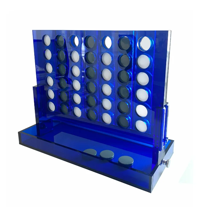 Customizable Connect 4 Game - Modern Luxury Entertaiment
