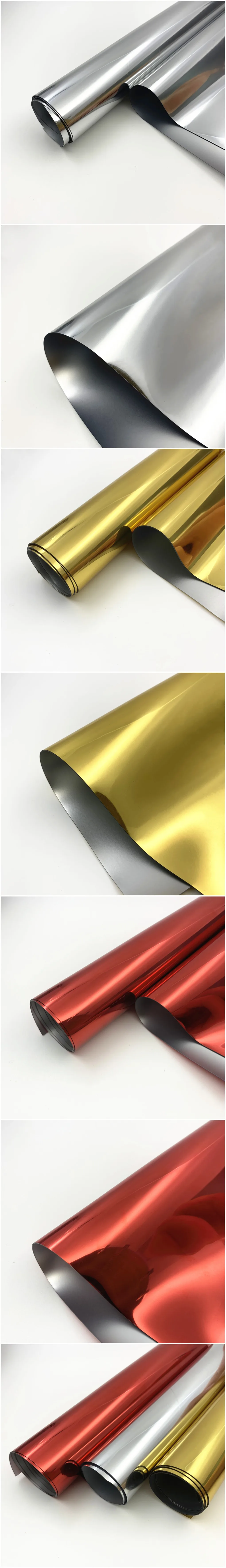 Mirror Pure Silver Tpu Film For Badges And Labels - Buy Silver Metallized Tpu Film,Tpu Foil Film ...