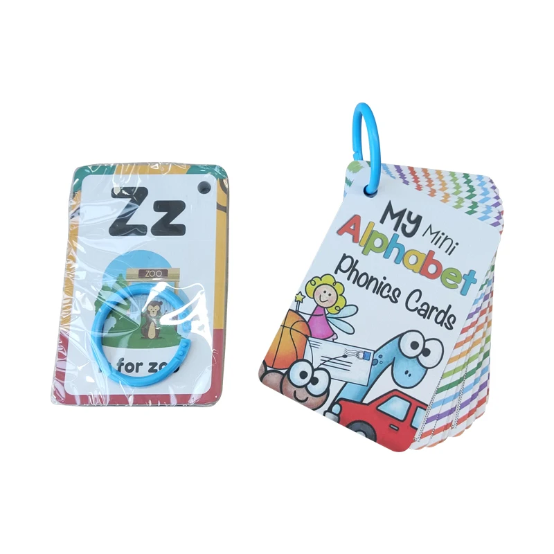 Baby Preschool Education 26 Letters Cognitive Card Vocabulary Learning ...