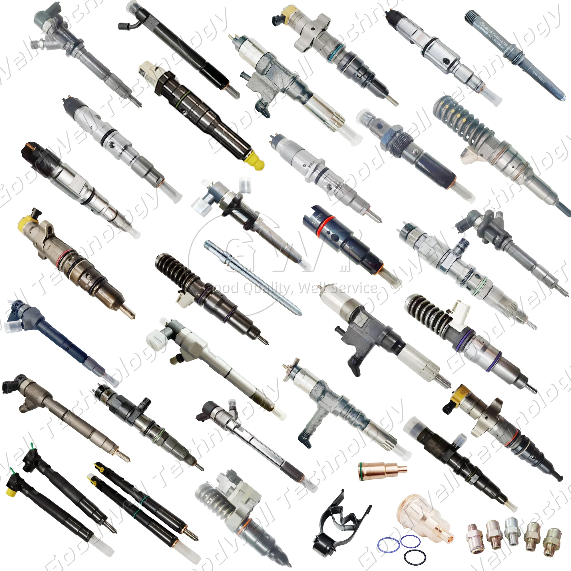 Original New Series Fuel Injector Oem 0986435420 0445116018 0445116017 ...