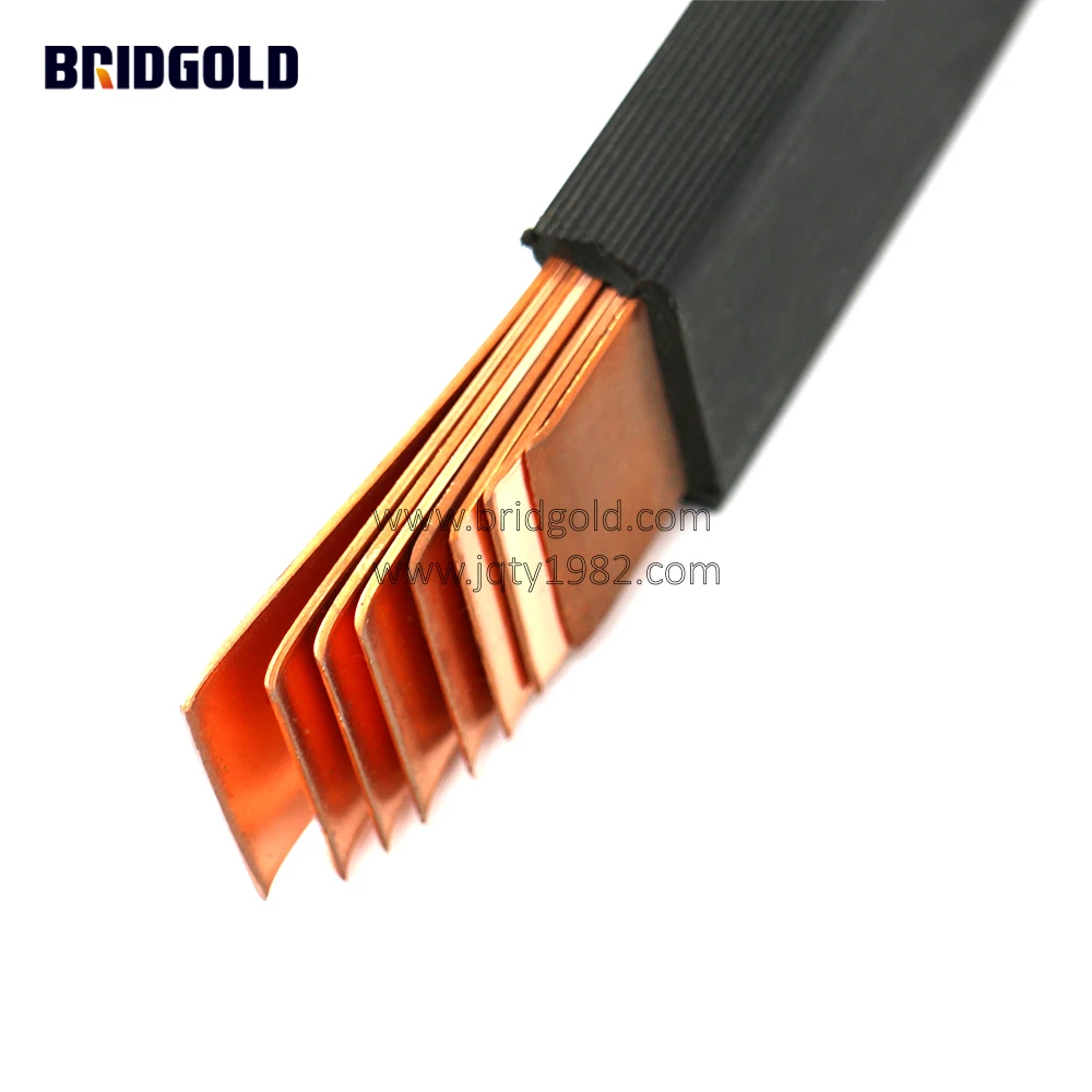 BRIDGOLD Insulated Flexible Copper Busbar for Electric Motors