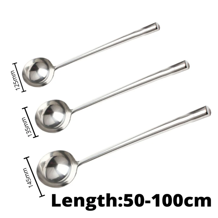 Sendok Masak Baja Anti Karat,Sendok Sup Besar,Alat Masak Stainless ...