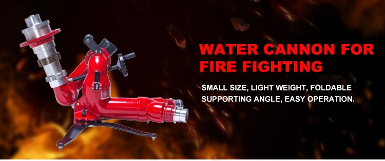Portable Fire Fighting Water Monitor With Foldable Tripod Stand - Buy ...