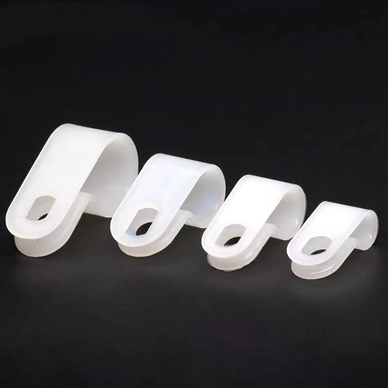 Best Quality Plastic Cable Clips Nylon Cable Clamp Wire Rope Clip With ...