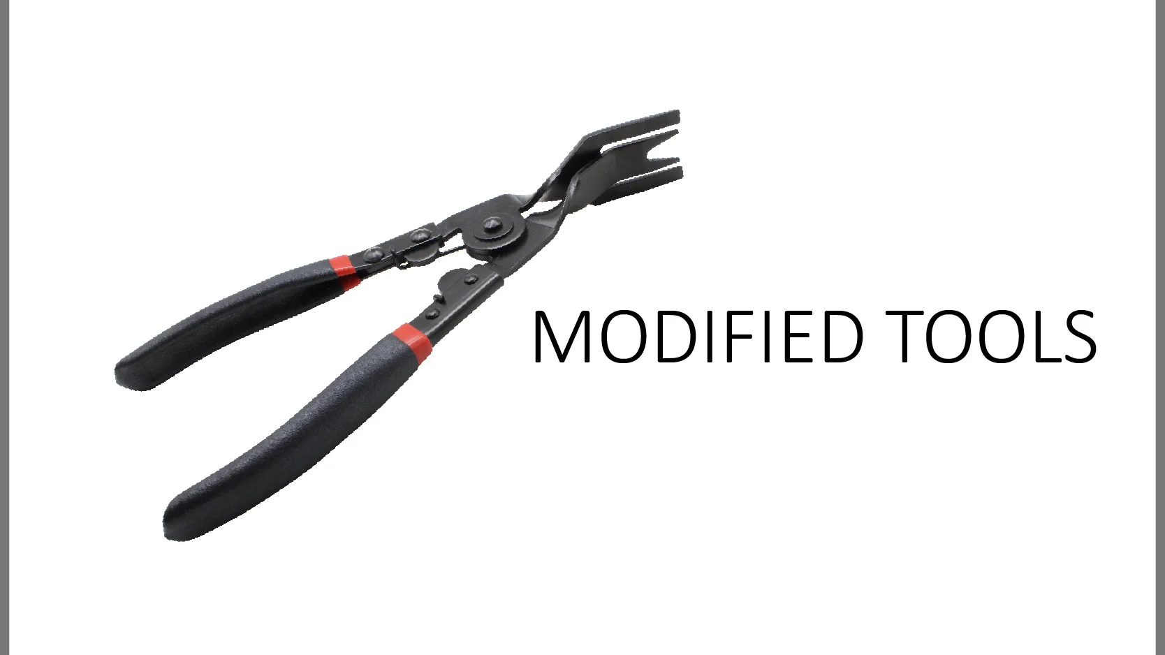Taochis Retrofit Open Light Pliers Under Pressure Buckle Clamp Plastic ...