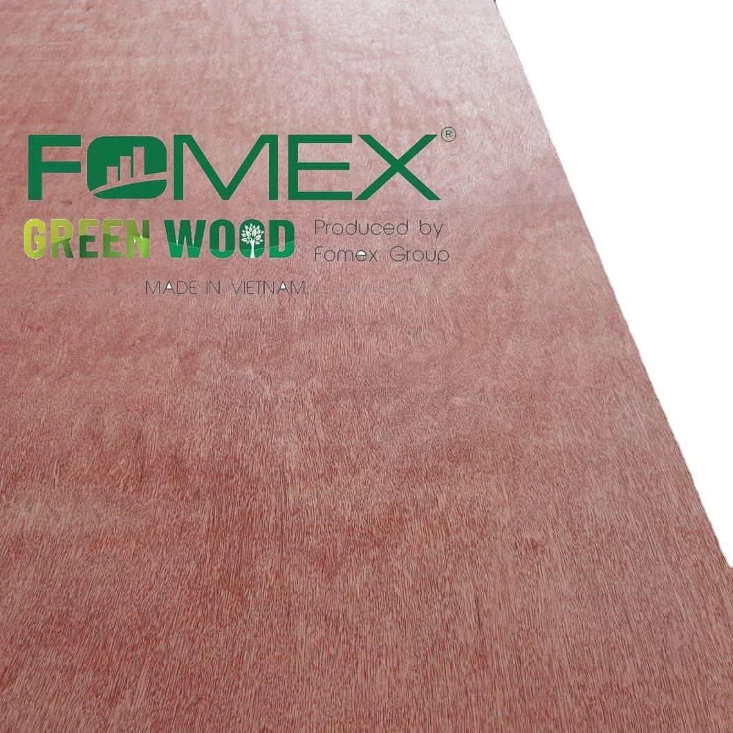 Commercial Vietnamese Bintangor Plywood - 12mm/15mm/18mm