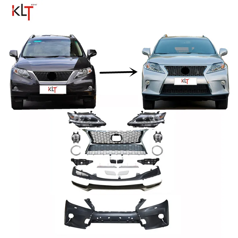 Klt New Styling Facelift Car Bumper Body Kits For Lexus Rx 2009 Upgrade ...