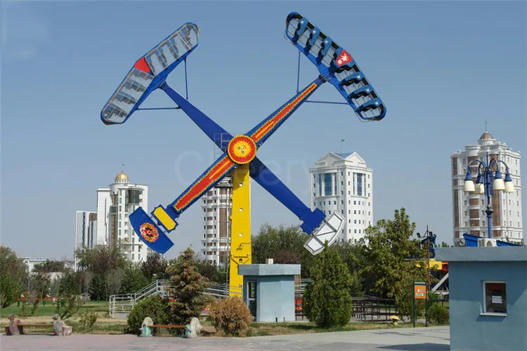 Scream Amusement Park Attraction: Double Arm Ranger Kamikaze Ride for ...