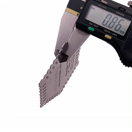 Stainless Steel Wet Film Comb - Precision Inspection Tool