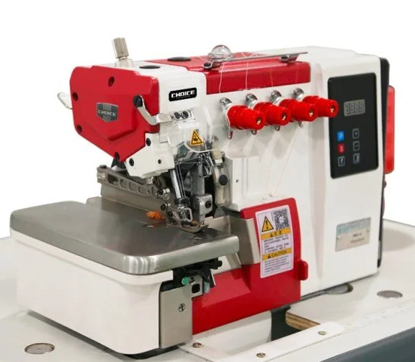 S61-4 Four Thread All In One Direct Drive Motor Type Overlock Sewing ...