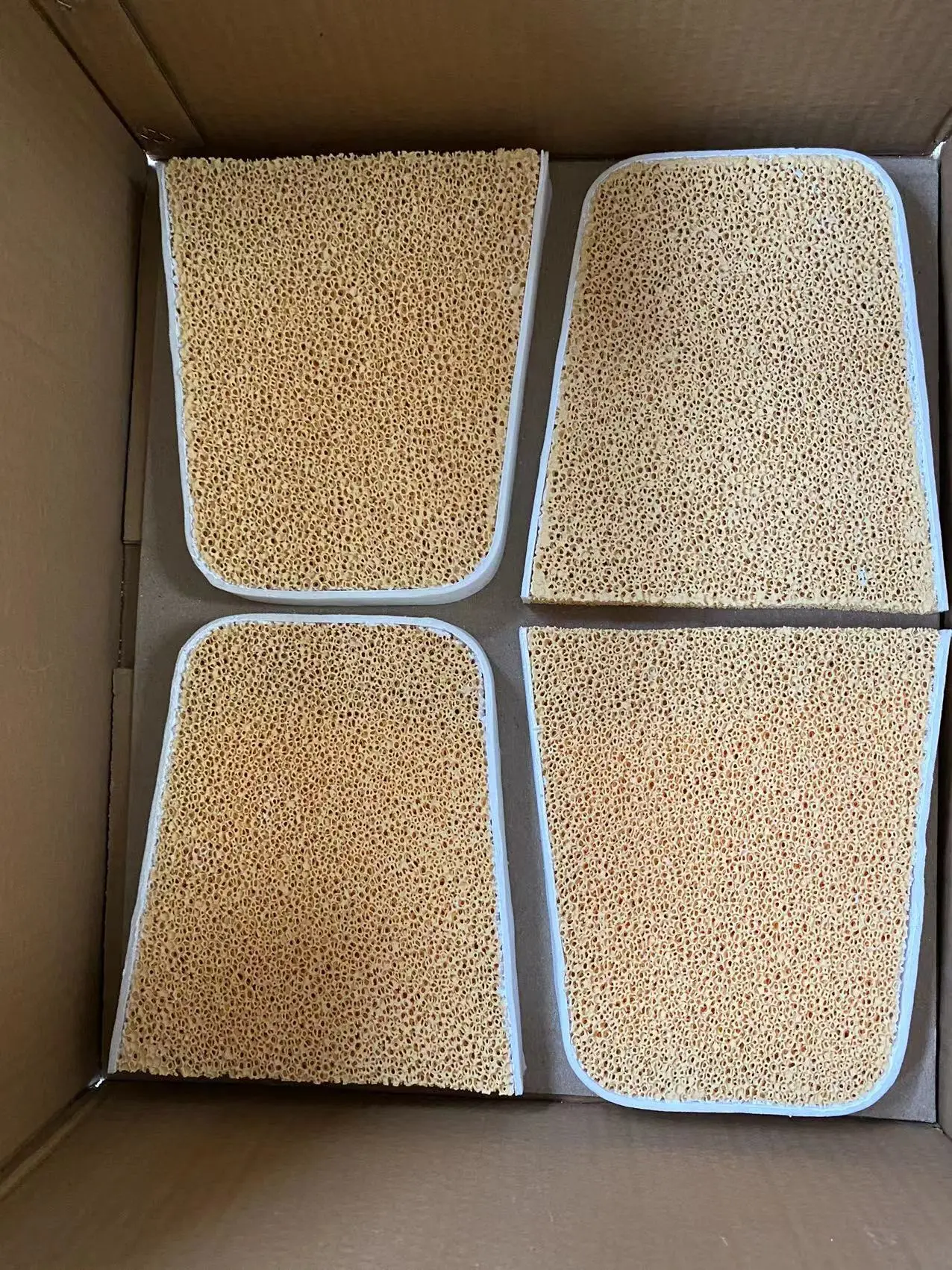 Trapezoid Custom Machinable Precision Steel Casting Filter Zirconia ...