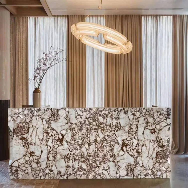 Calacatta Viola Calacatta Violet Marble Countertop Table White Marble ...