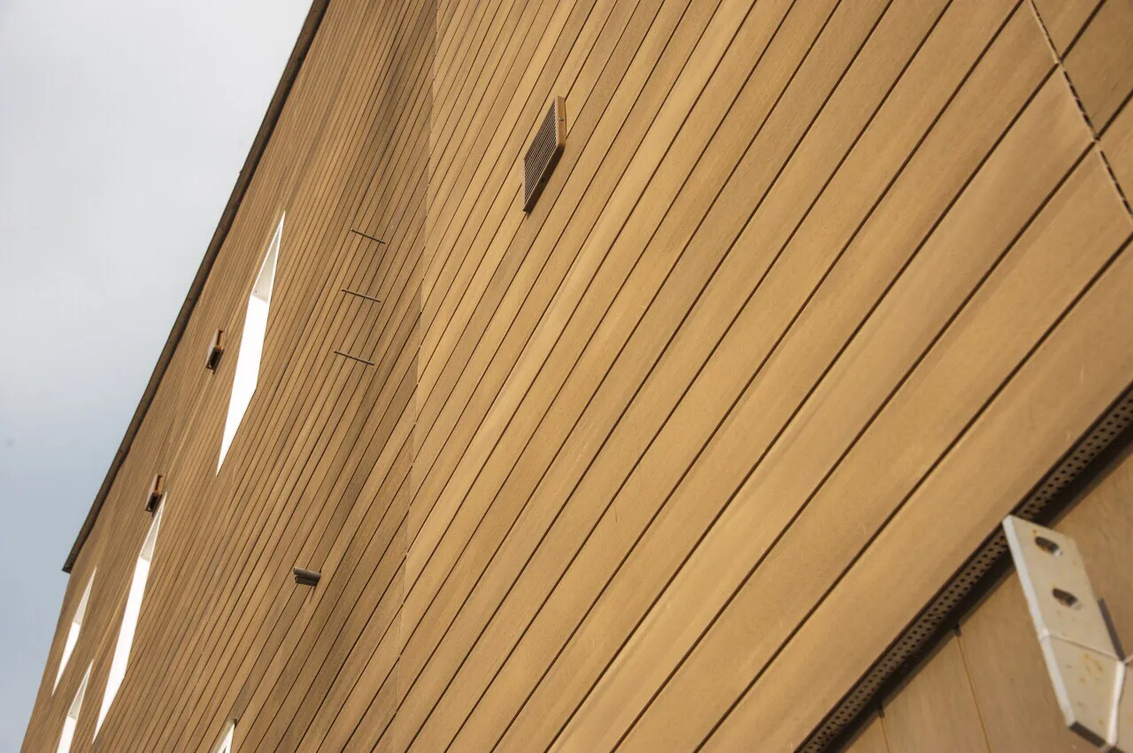 Eco Waterproof Wallboard Wood Wall Panel Outdoor Integrated Resysta ...