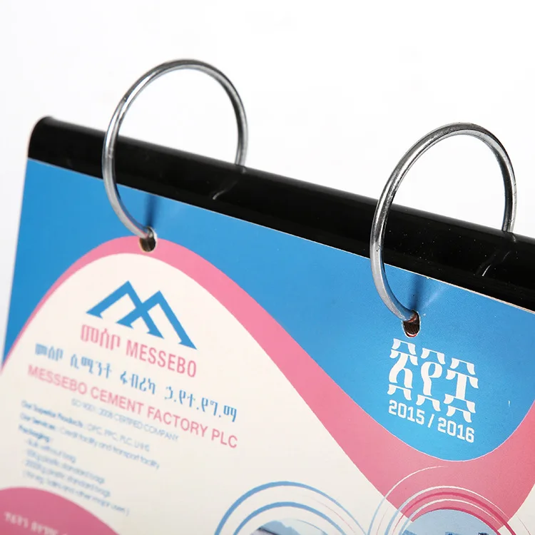 Black Color V Shape Acrylic Flip Display Stand Holder For Calendar And ...