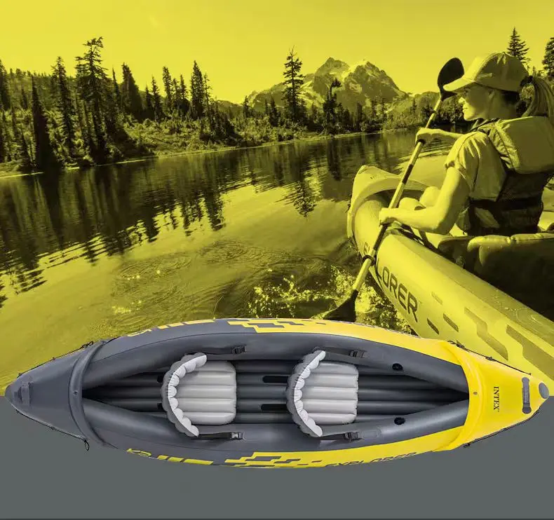 High-quality Inflatable Boats Fishing Kayak With Oars Inflatable Kayaks ...