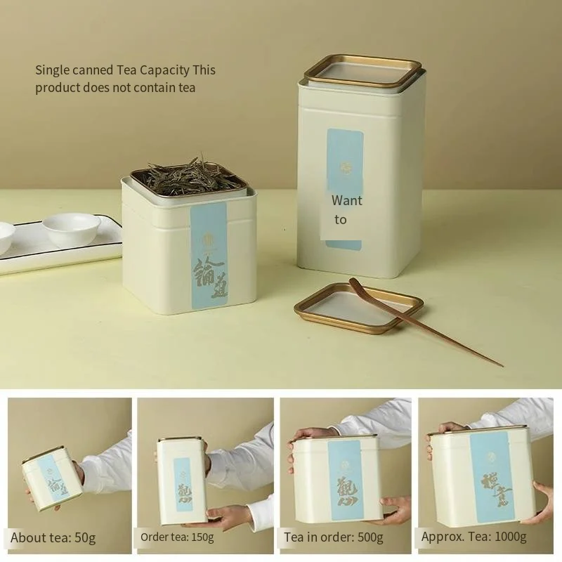 Customized square Tin Can Irregular Shape Metal Cans for Gift Storage ...