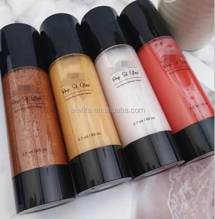 Customized Label Cosmetics Makeup No Logo Highlight Shimmer Liquid ...
