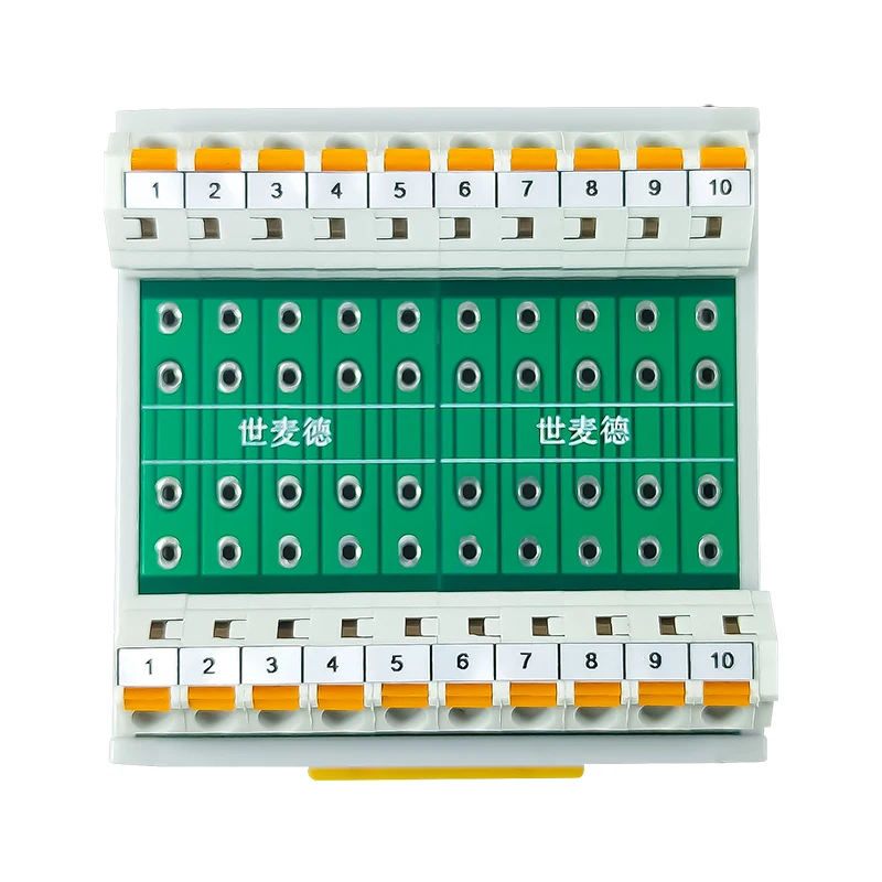 10 Channel 24vdc Direct Insertion Terminal Block. - Buy Terminal Block ...
