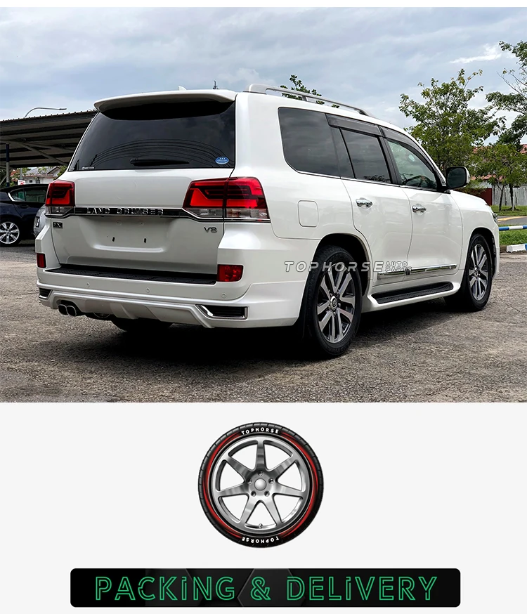 Toyota Land Cruiser 200 Modellista Body Kit - Front & Rear Bumpers