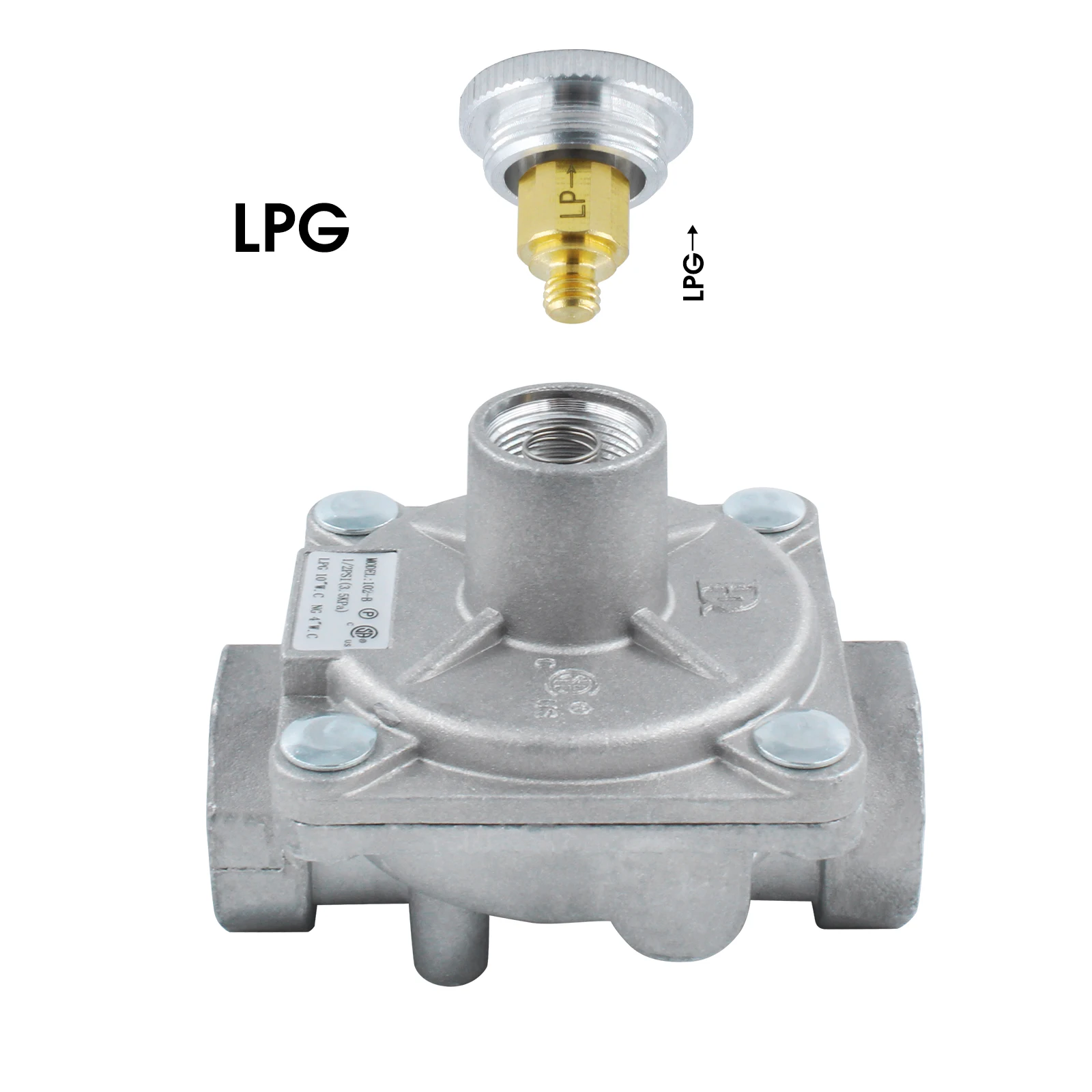Natural Gas Liquefied Gas Interchange Valve - Propane Pressure Regulator
