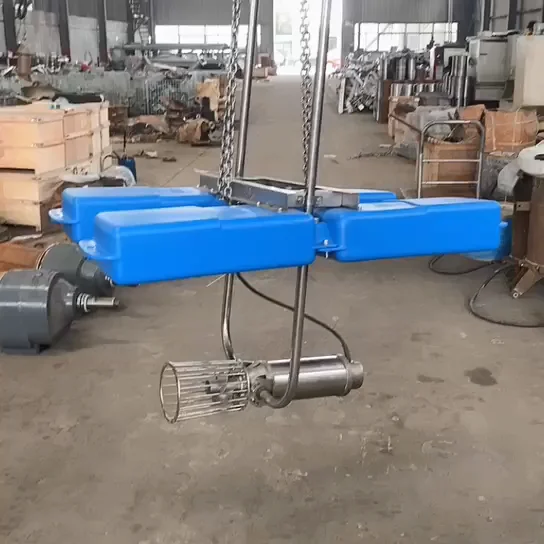 Sewage Discharge Device Diving Mixer 1.5kw Submersible Cast Iron ...