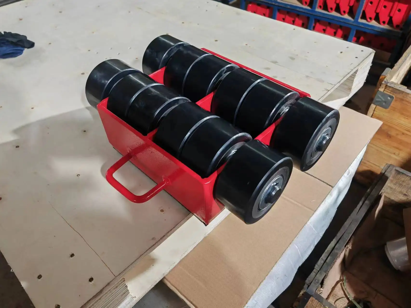 50 Ton Cargo Tank Electric Trolley Rigger for Heavy Duty