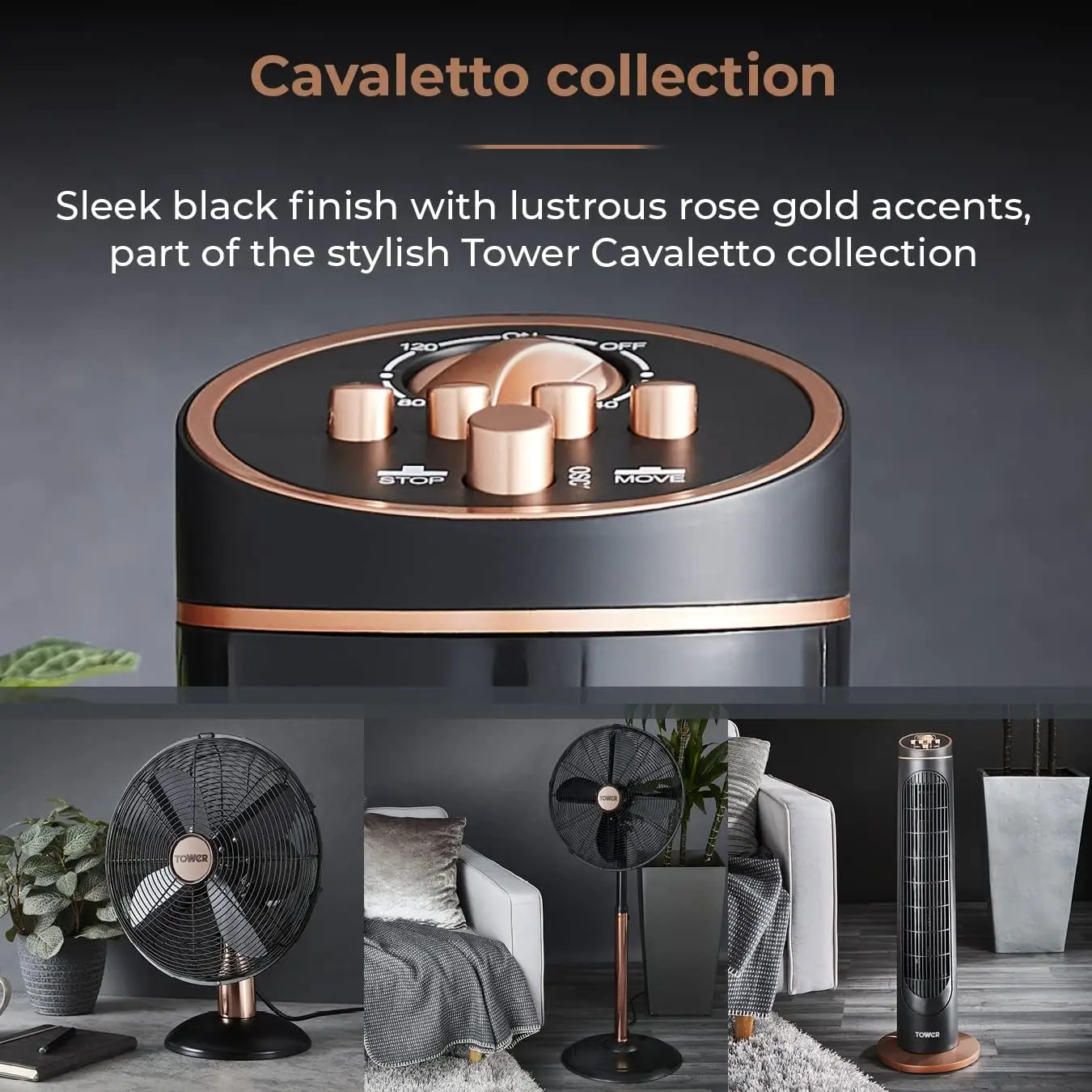 14-Inch Mini Tower Electric MINI Fan Plastic Air Cooling for Household or Hotel Use With 2-Hour ...