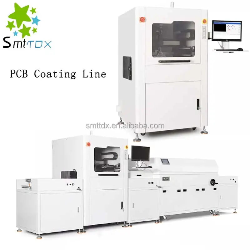 High Precision Automated SMT Line Machine for PCB Assembly