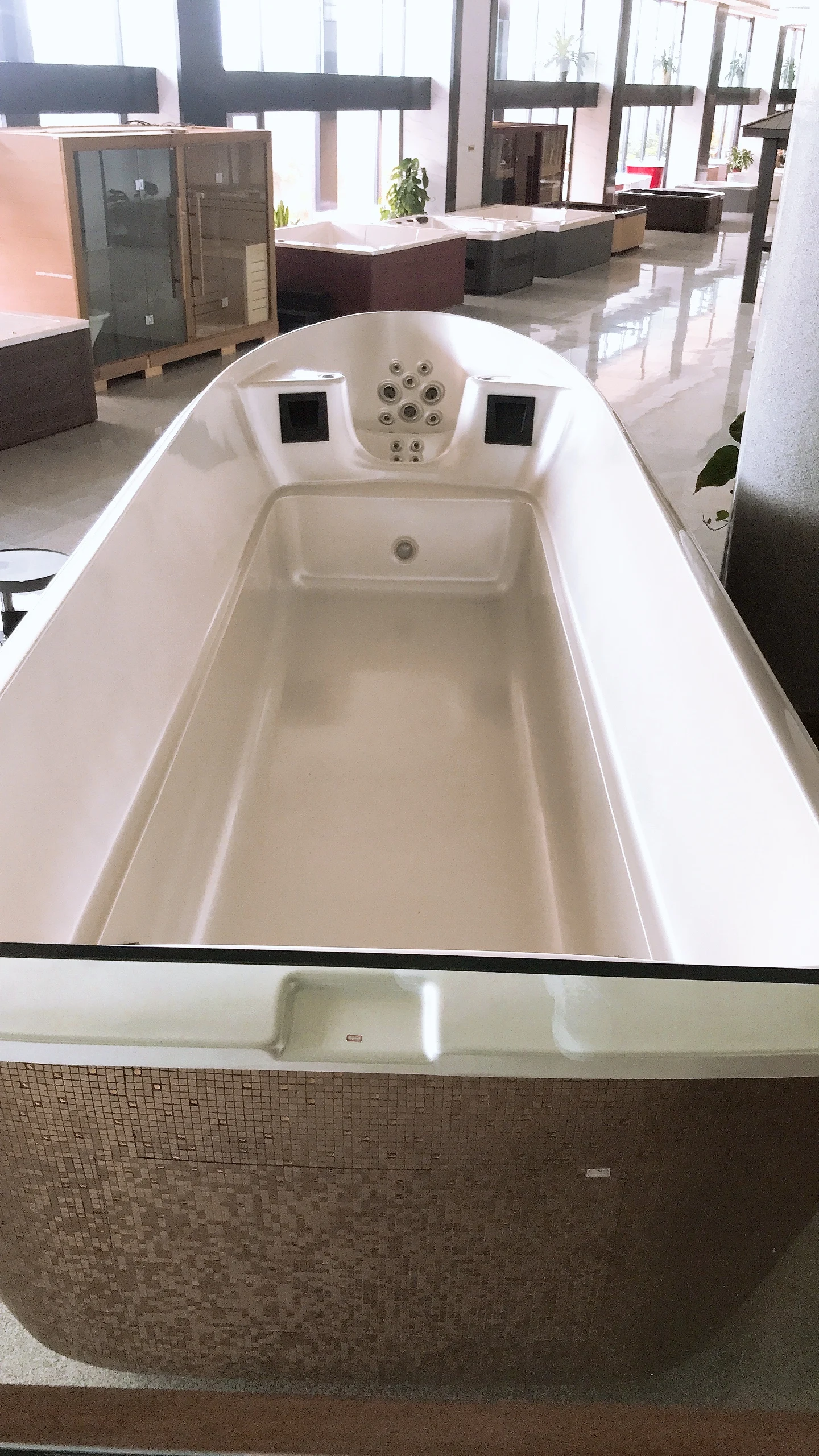 Mexda Ws-s04x 8 Person Swim Spa / Garden Pool Spa / Used Swim Spa - Buy ...