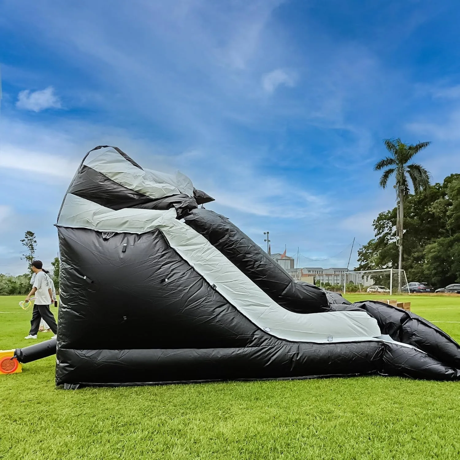 Yard Modern Luxury Indoor Trampoline Amusement Park Equipment Bouncy ...