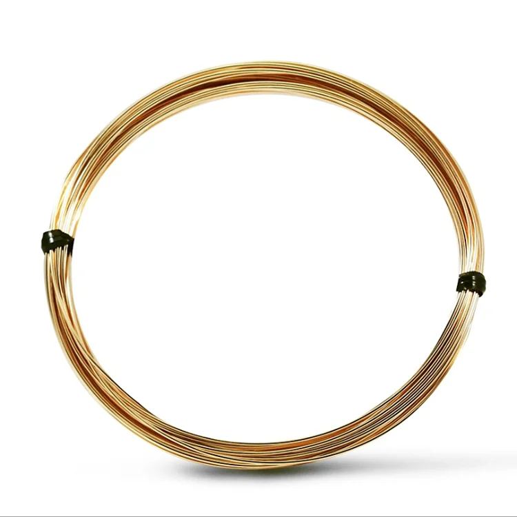Gp 14k Gold Filled Wire For Permanent Jewelry Chains Round Wires Soft ...