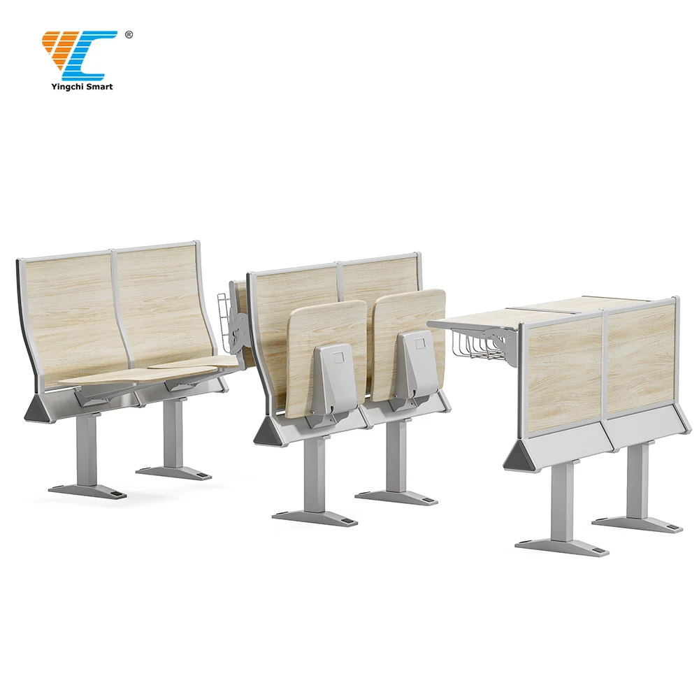 Education Lecture Halls Auditorium Chair School Folding Table Desk ...