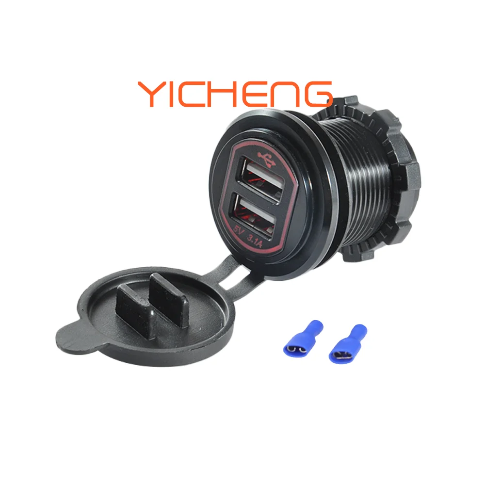 12V 24V 4.2A 双 USB 插座车载充电器 USB| Alibaba.com