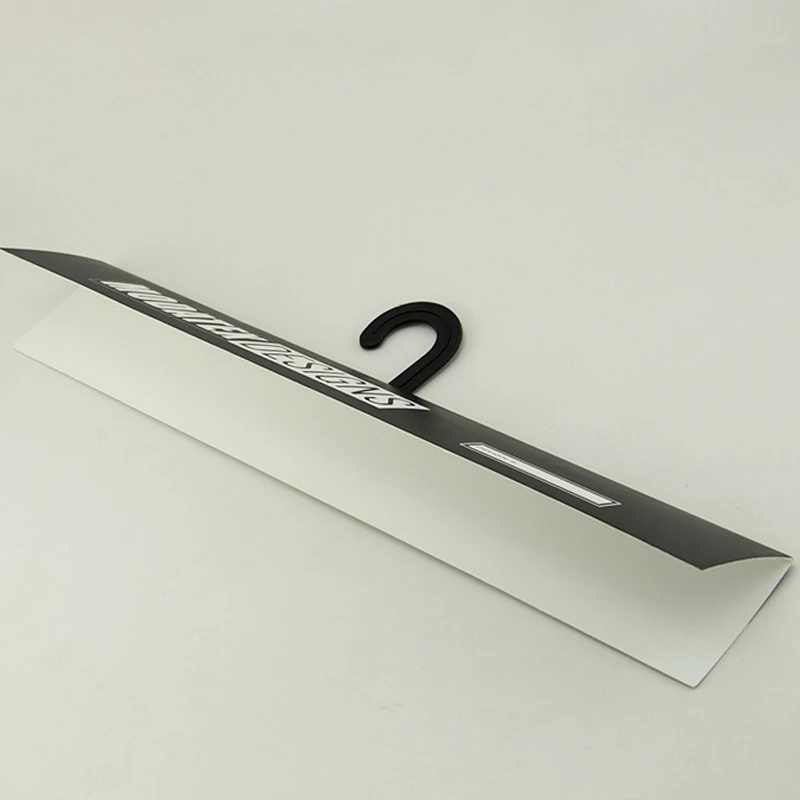 Custom Textile Sample Display Paper Hanger for Fabric Sample