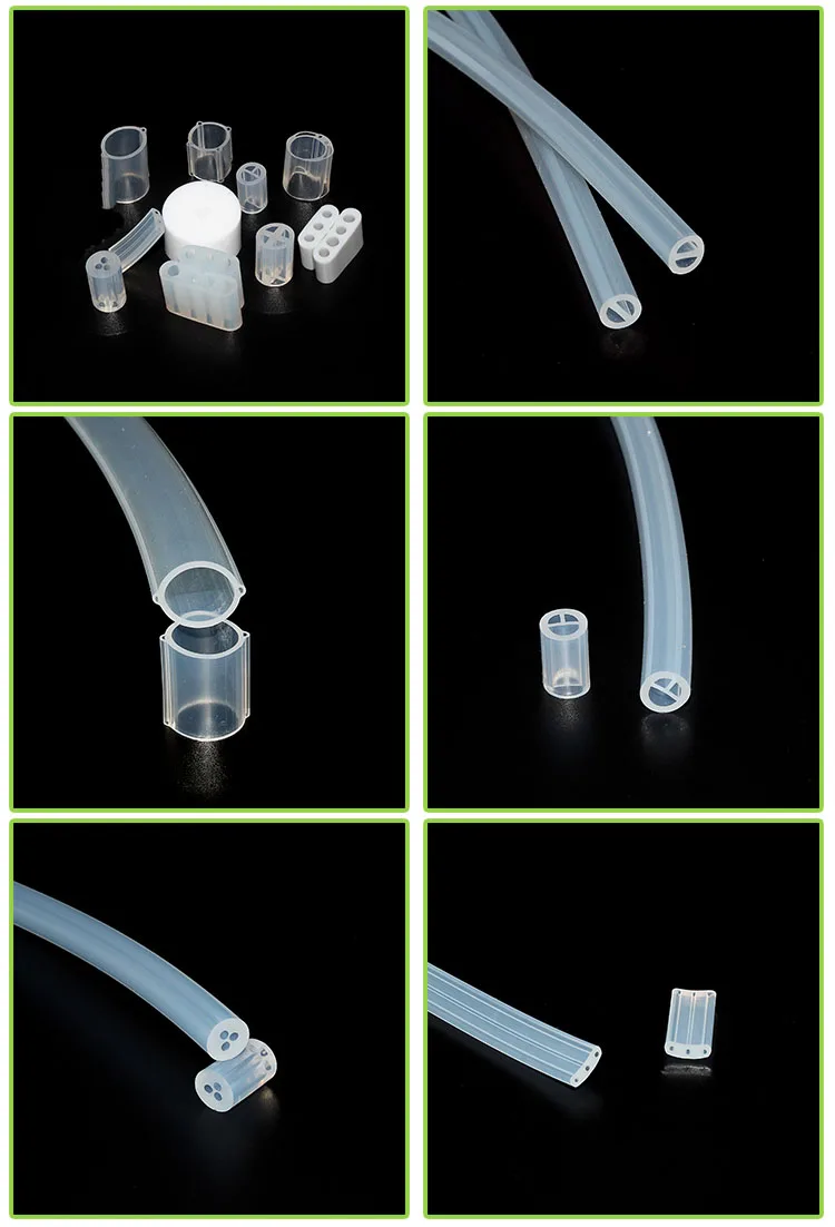 Customized Medical Grade Extruded Ultra Thin Wall Multi Lumen ...