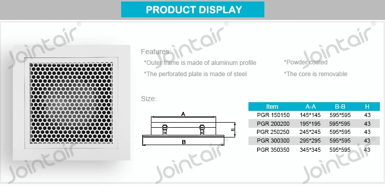 Hvac Factory Price Perforated Metal Air Grill Diffuser Ventilation - Buy Perforated Metal Air ...
