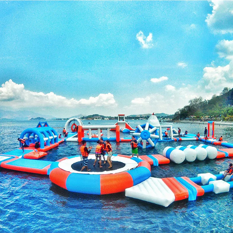 Outdoor Safety Playground Inflatable Water Parks Amusement Park ...