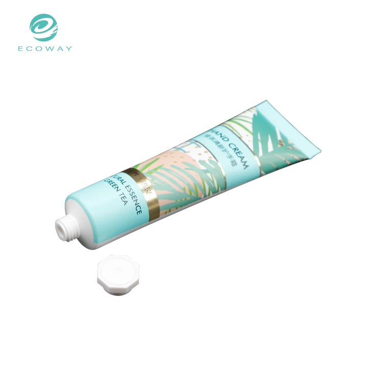 Personal Care Hand Cream Aluminium Laminated Tubes With Octagonal Cap ...