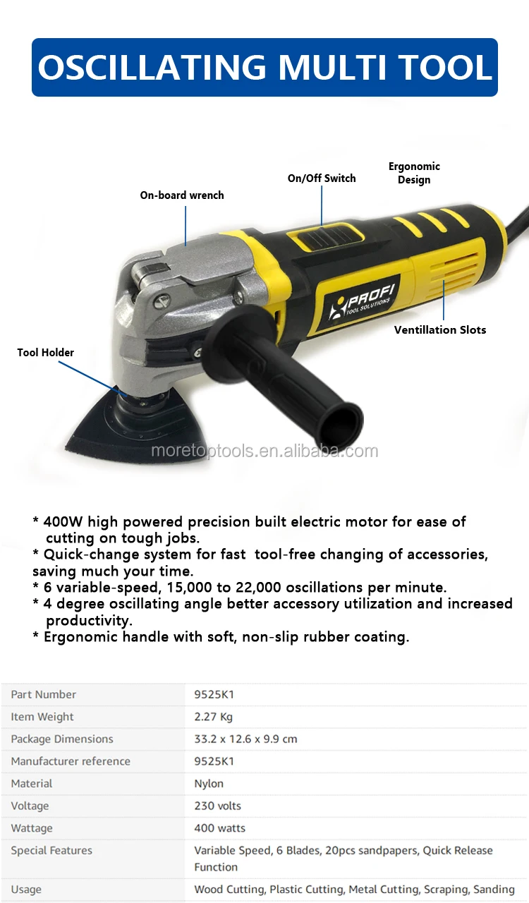 New Arrival 230v 400w Oscillation 6 Variable Speed Best Oscillating ...