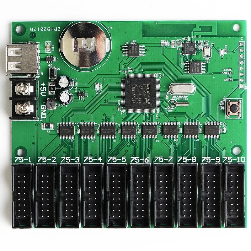 Led Display Full Color Small Screen Control Card Rhx8-q4 - Buy P10 Rgb ...