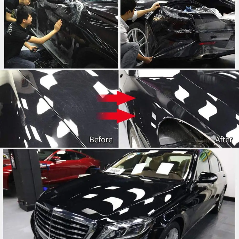 TPU-V8 Transparent Car Body Sticker - Self-Healing Film