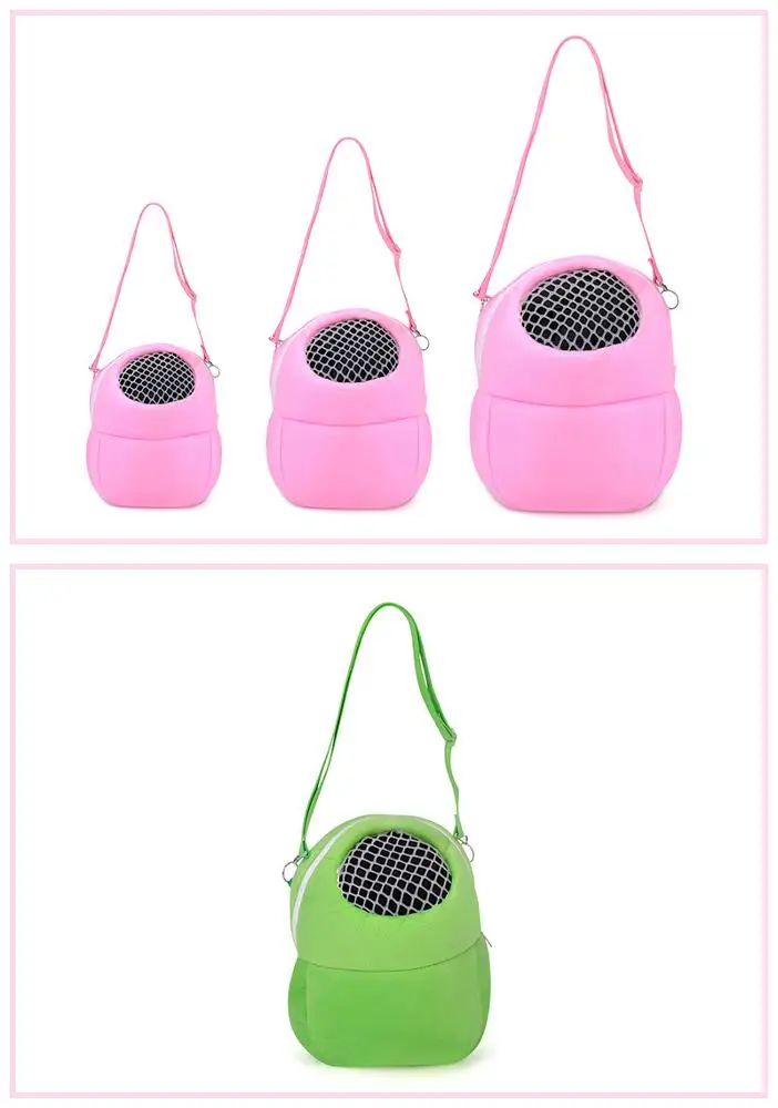 Portable Cute Pet Hamster Chinchilla Bags Cages Guinea Pig Carry Bag ...