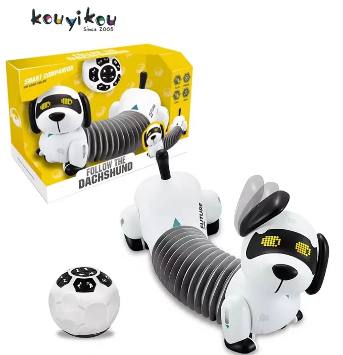 Kouyikou Remote Control Walking Robot Dog – Intelligent Stretchable ...