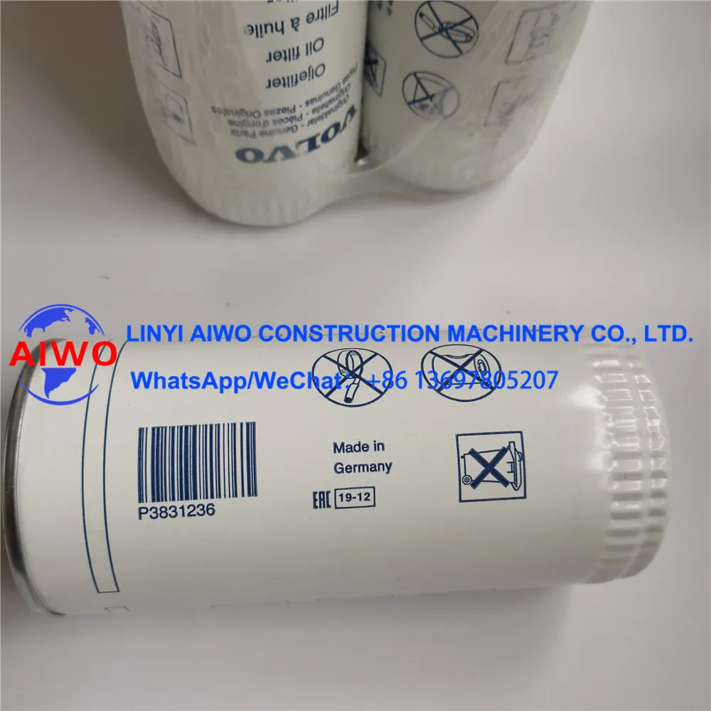 Aiwo Oil Filter 17457469 3831236 Fleetgaurd Lf4054 Donaldson P553771 ...