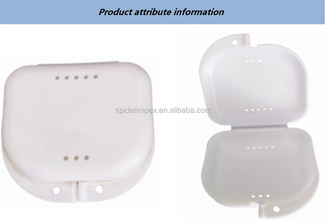 Dental Colorful Container Aligner and Retainer Case/ Invisible Braces ...