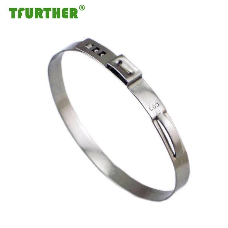 Galvanized steel double ears hose clamp Products from Ningbo Towin ...