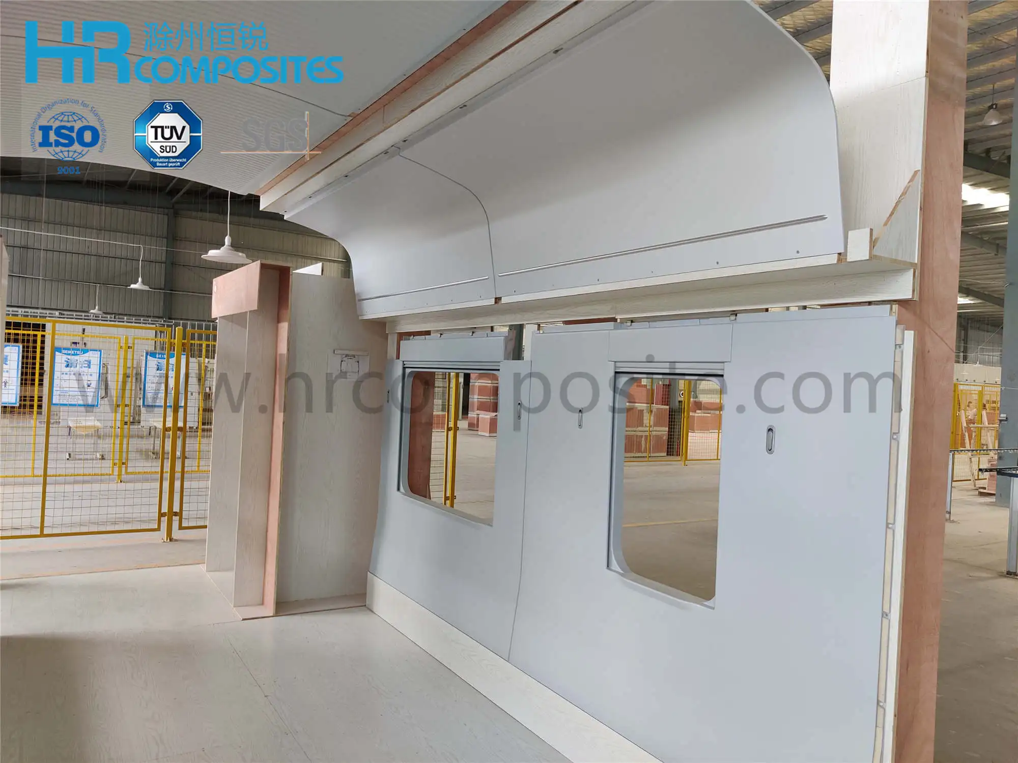 IRIS Certified FRP Railway Interior Systems: Lightweight Fiberglass ...