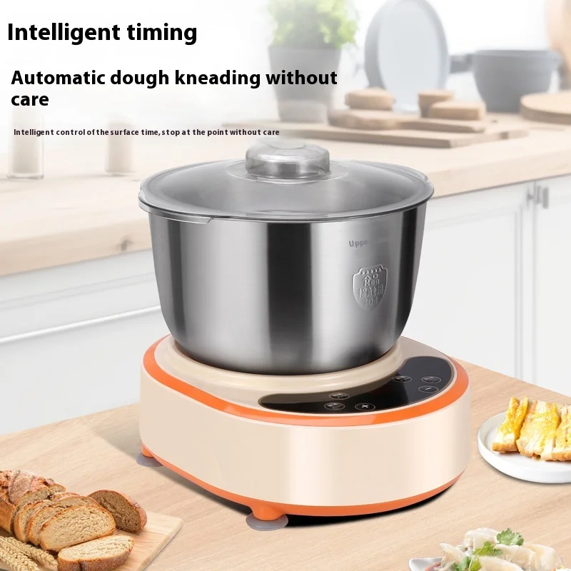 Automatic Stainless Steel Smart Dough Mixer 5-7kg Household Chef ...