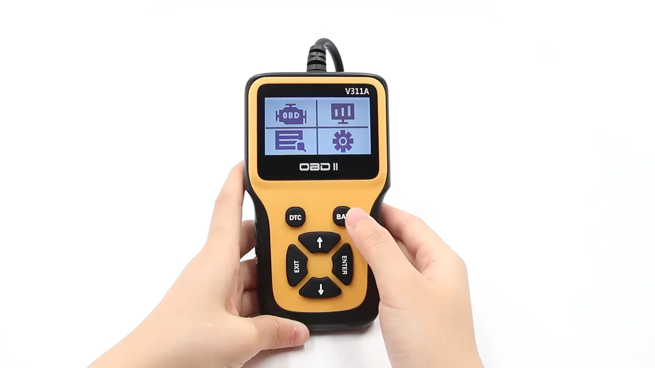 V311a Obd Car Code Reader Diagnostic Tool With Dtc Bat Shortcut Key ...